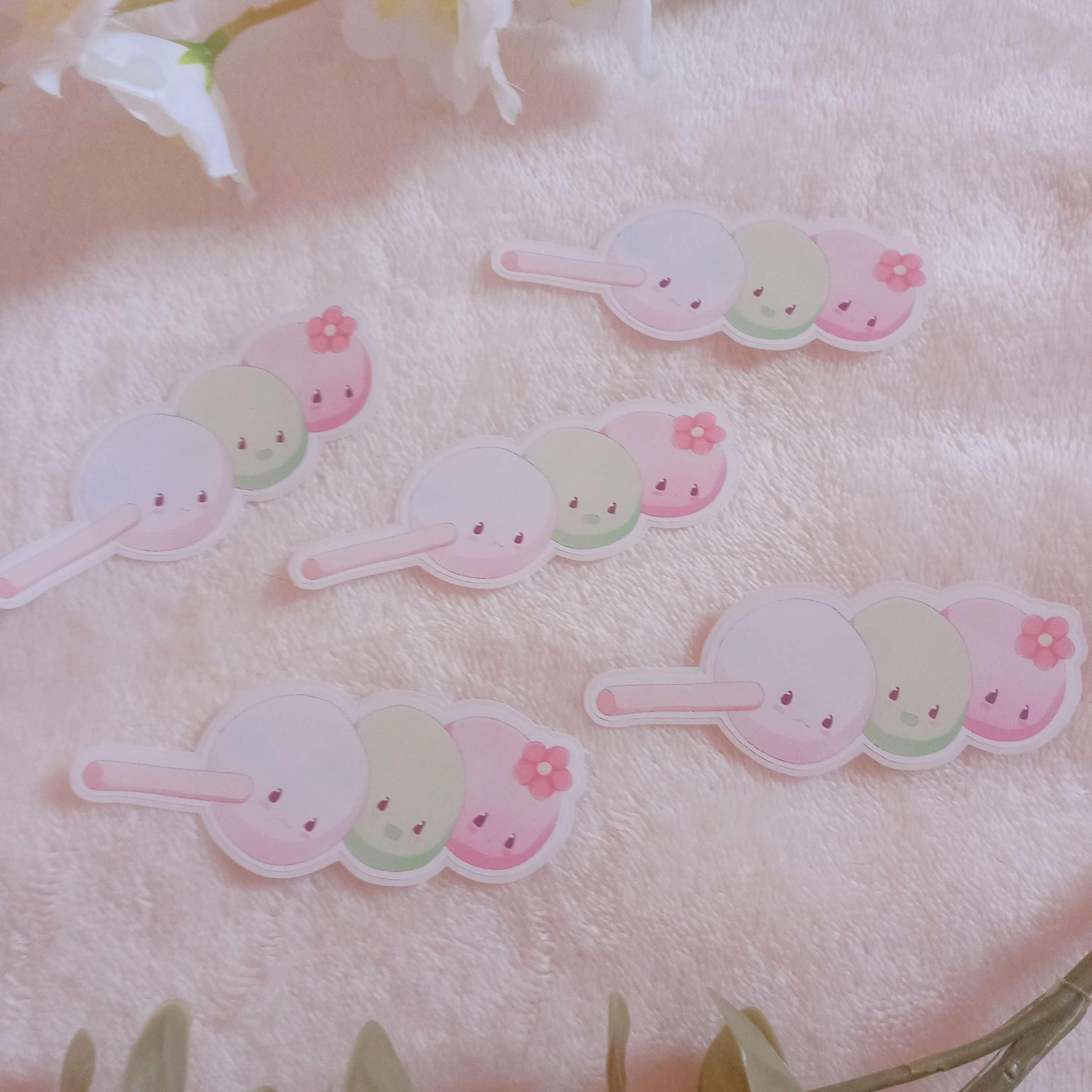 Kawaii Dango Sticker Japanese Decal Japanese Sweets Food Sticker - Etsy