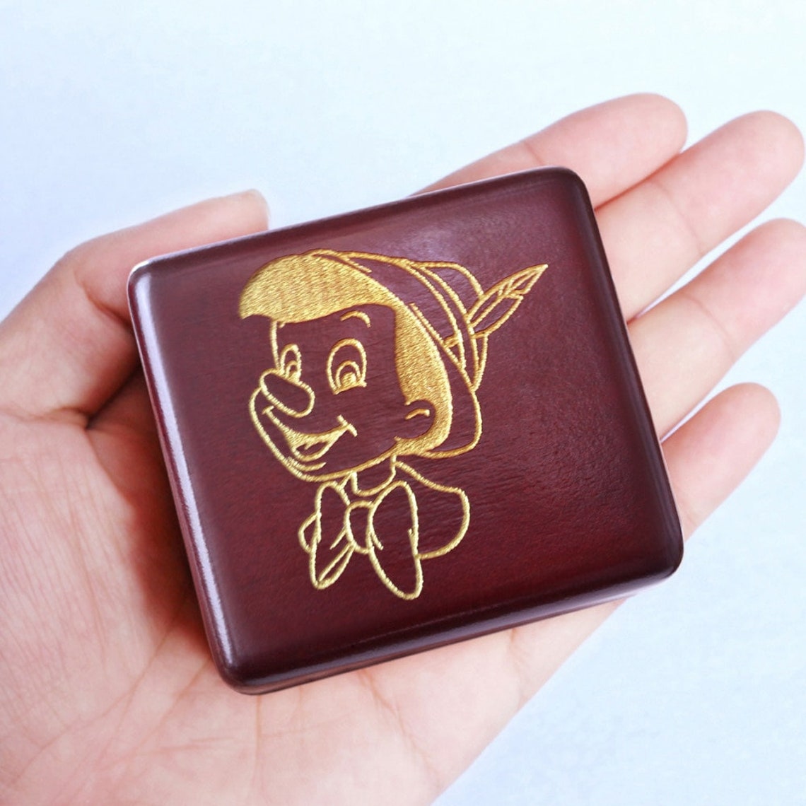 Handmade Wooden Carved Pinocchio Music Box Pinocchio Gift | Etsy