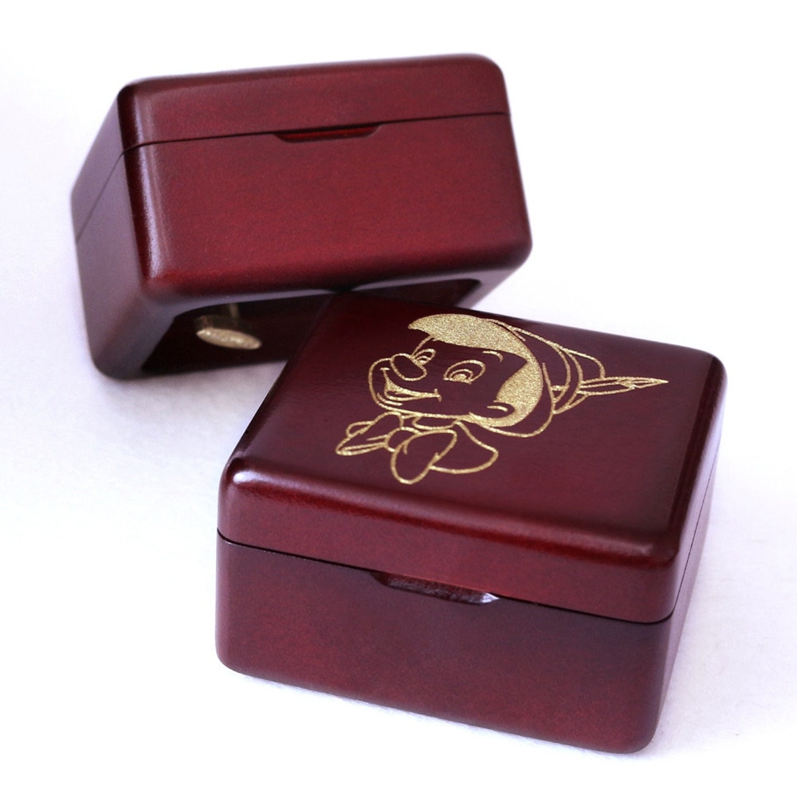 Handmade Wooden Carved Pinocchio Music Box Pinocchio Gift | Etsy