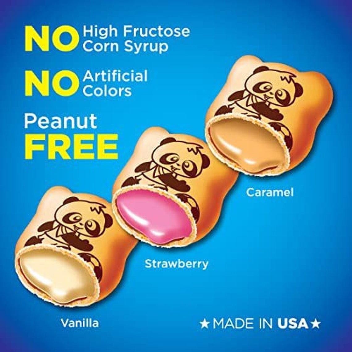 Japanese MEIJI Hello Panda Cookies Milk/vanilla Flavor Family - Etsy