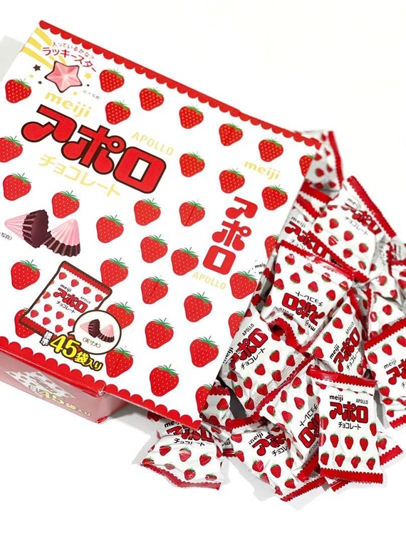 Meiji Chocolate Strawberry