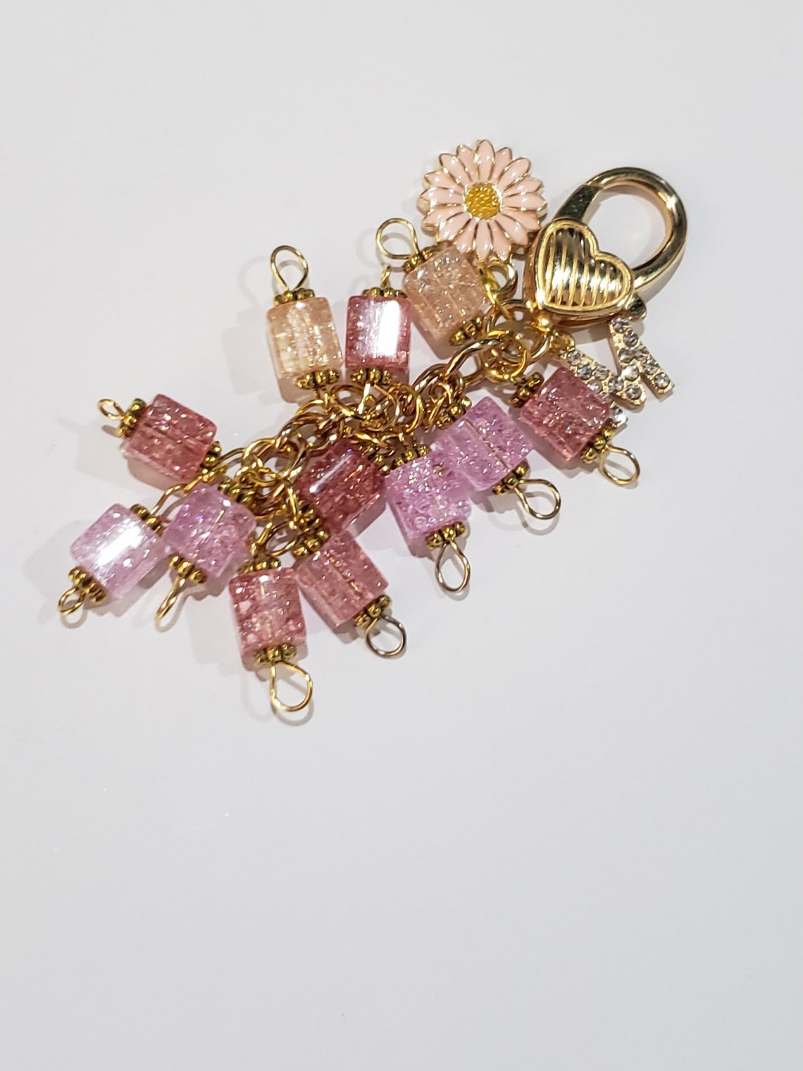 Customizable Purse Clip|keychainicute Accessories|pink|fun|bling ...