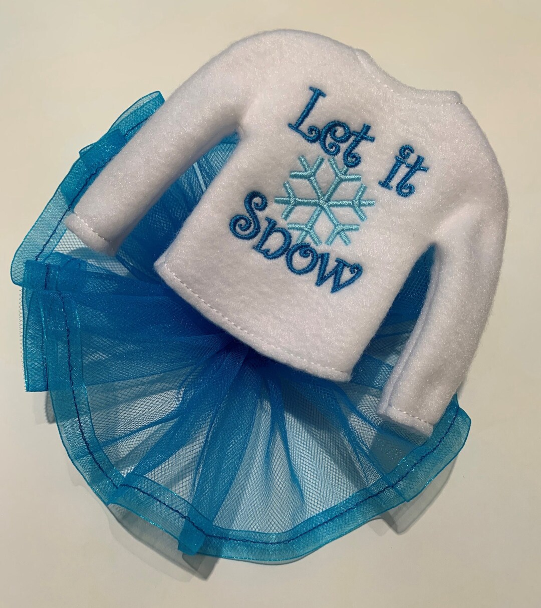 Elf Sweater Elf Clothes 12 Inch Doll Clothes Doll Tutu Girl Elf Dress ...
