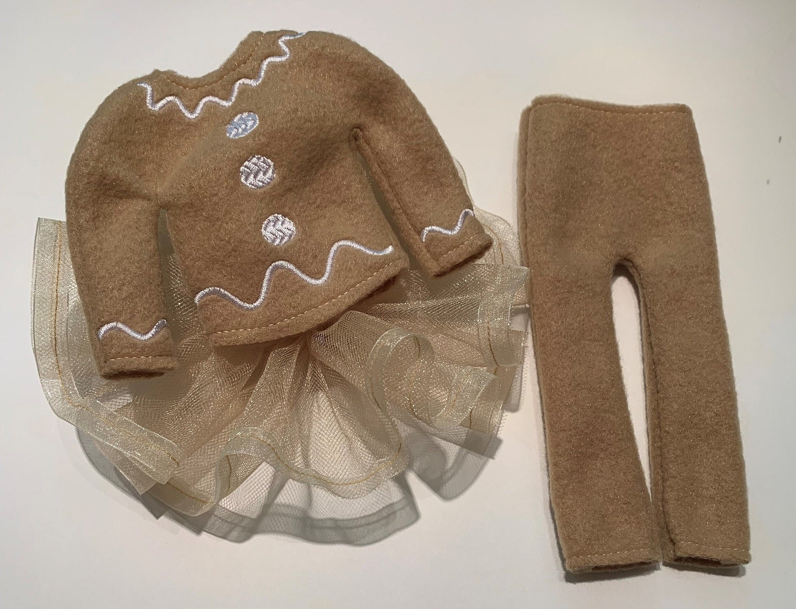 Elf Sweater - Elf Clothes - 12 Inch Doll Clothes - Doll Tutu - Boy ...