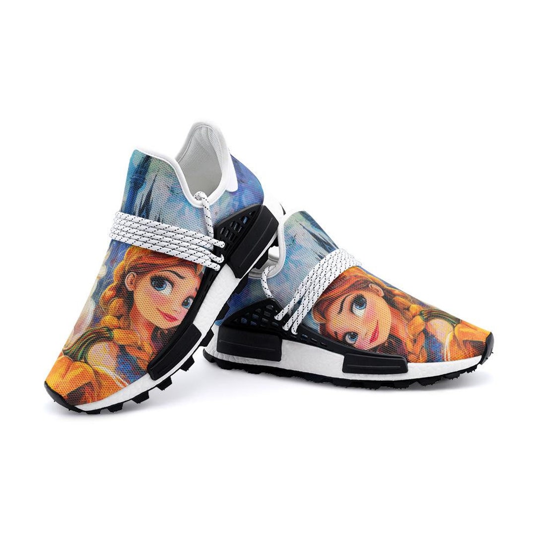 Princess Elsa and Anna Sneakers, Frozen Elsa Women's Shoes, Frozen ...