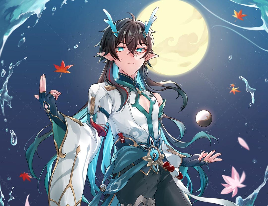 Honkai Star Rail Dan Heng IL DHIL Imbibitor Lunae Art Print - Etsy