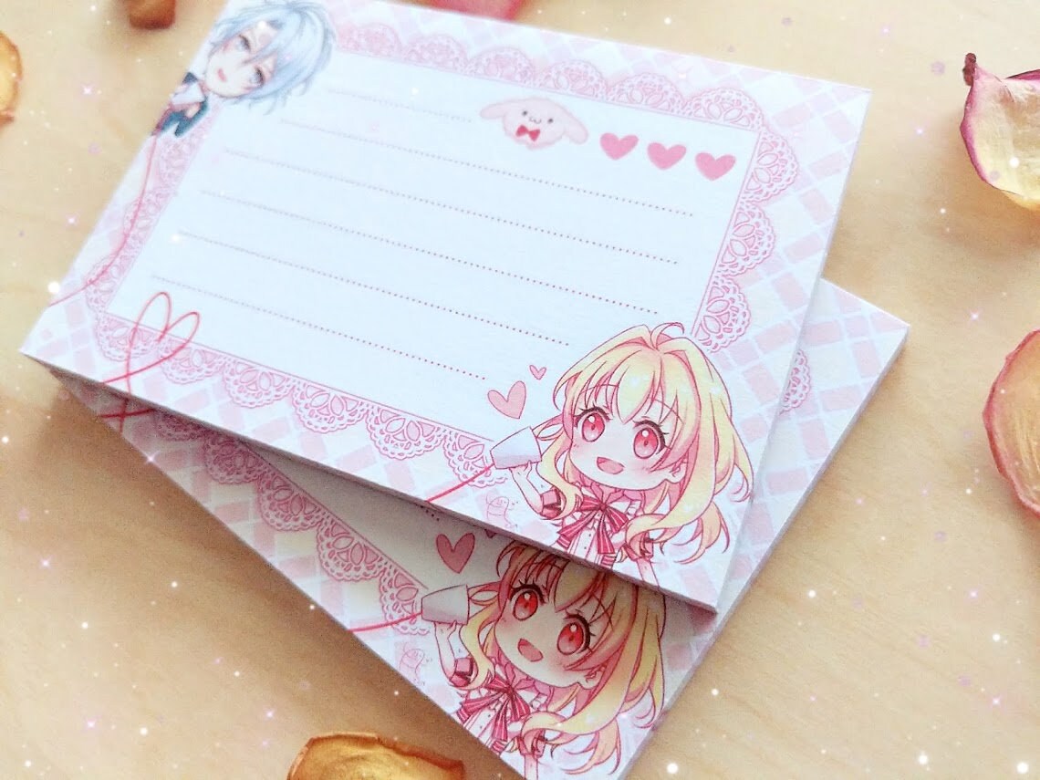 Idolish7 Gaku Tsumugi Gakutsumu Notepad A7 Etsy