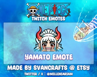 One Piece Twitch Stream Emote Pack - Etsy