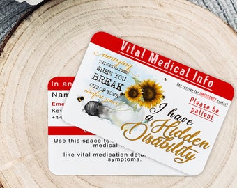 Hidden Disability Card - Etsy