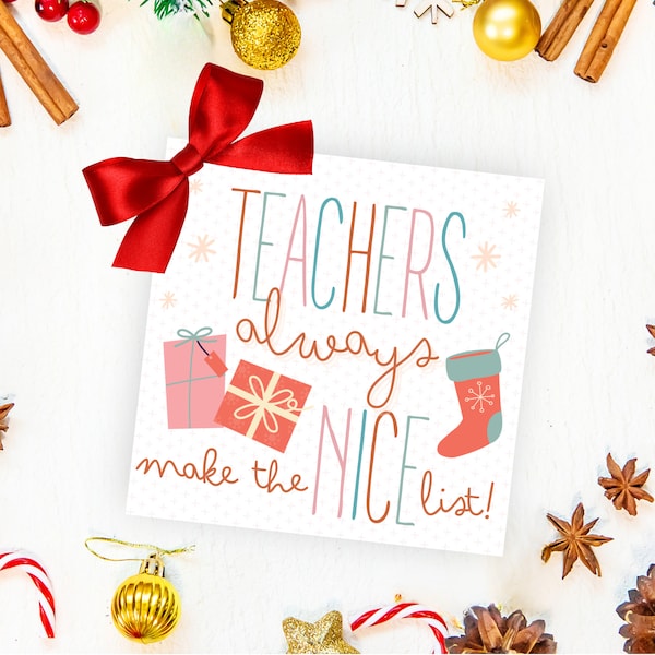 Teacher Candy Tags - Etsy