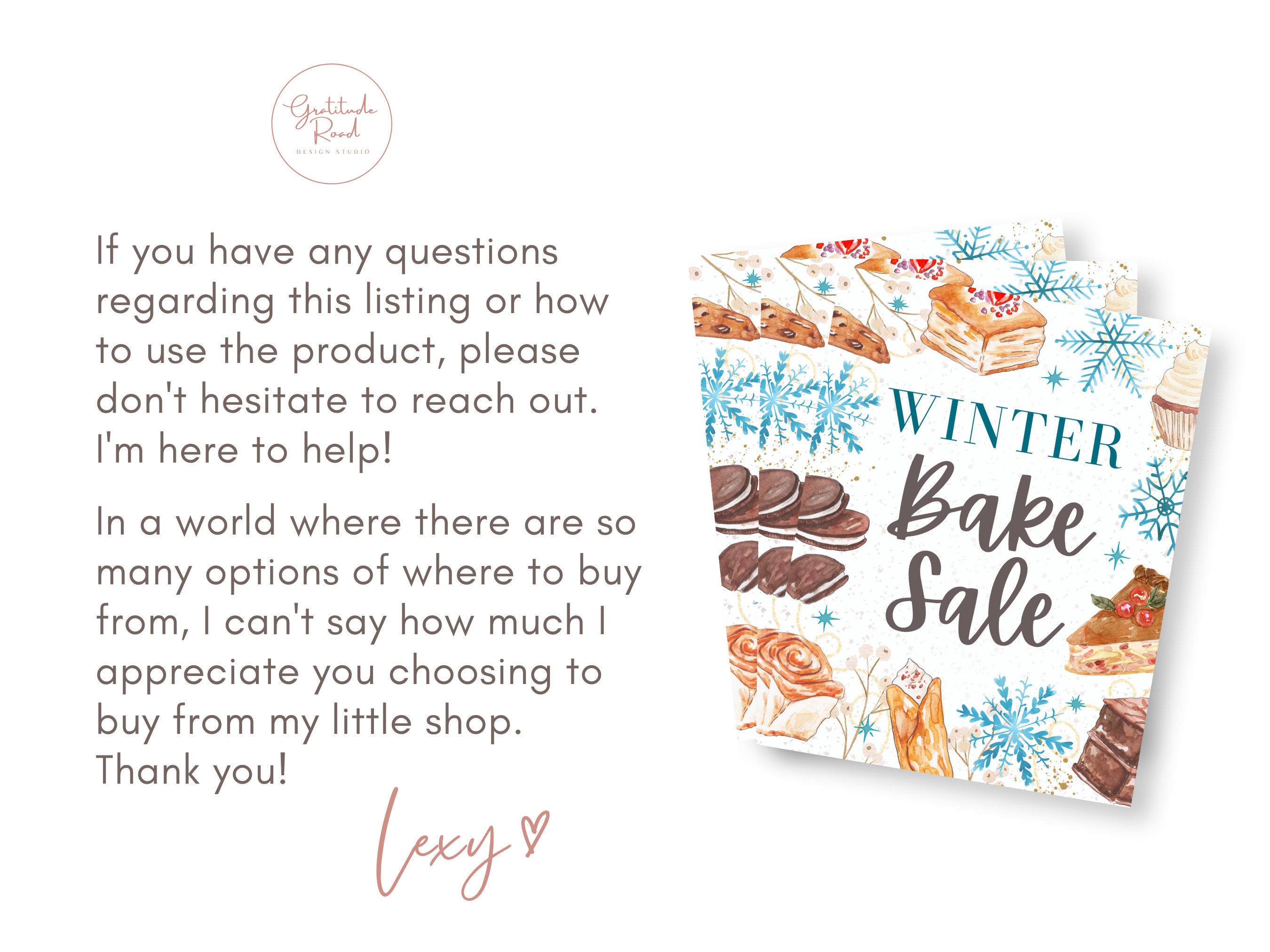 Editable Holiday Bake Sale Flyer, School Bake Sale Flyer, Church ...