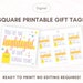 Teacher Thank You Gift Tag Printable, You're the Highlight of Our ...