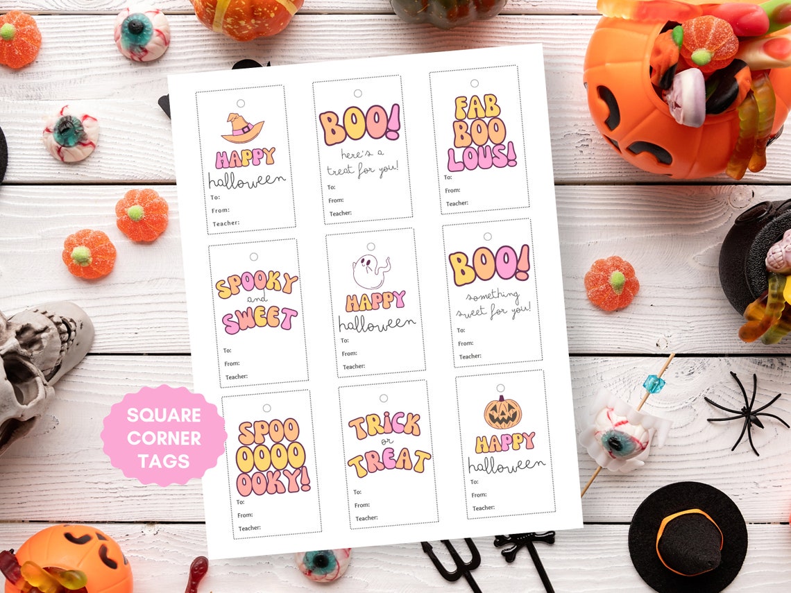 Editable Halloween Boo Grams Template, Candy Gram Fundraiser (canva ...