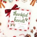 Christmas Teacher Gift Tag, Printable Holiday Thank You (digital ...