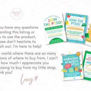 Editable PTA Recruitment Fliers, PTA Membership, Canva Template for PTO ...