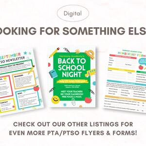 Editable PTA Recruitment Fliers, PTA Membership, Canva Template for PTO ...