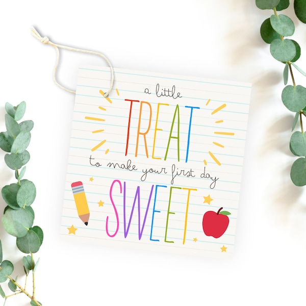 Teacher Treat Tag - Etsy