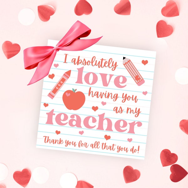 Teacher Valentines - Etsy
