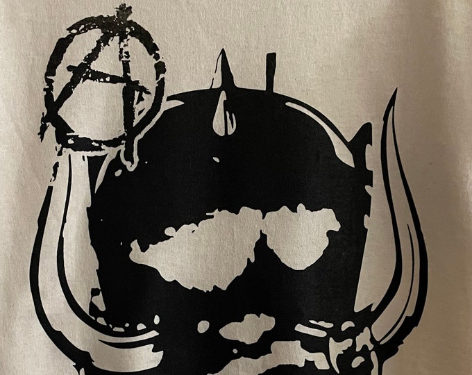 Motorcharge T-shirt (sand) Tee Discharge Motorhead Punk Metal Mash Up ...
