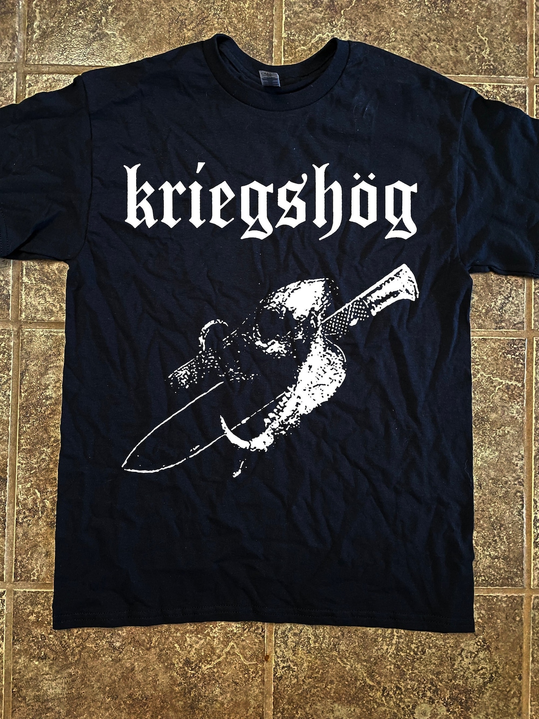 Kriegshög T-shirt black Punk Hardcore D-beat Krömosom D-clone ...