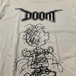 DOOM T-shirt sand Crust Punk Hardcore Extreme Noise Terror Disrupt Anti ...