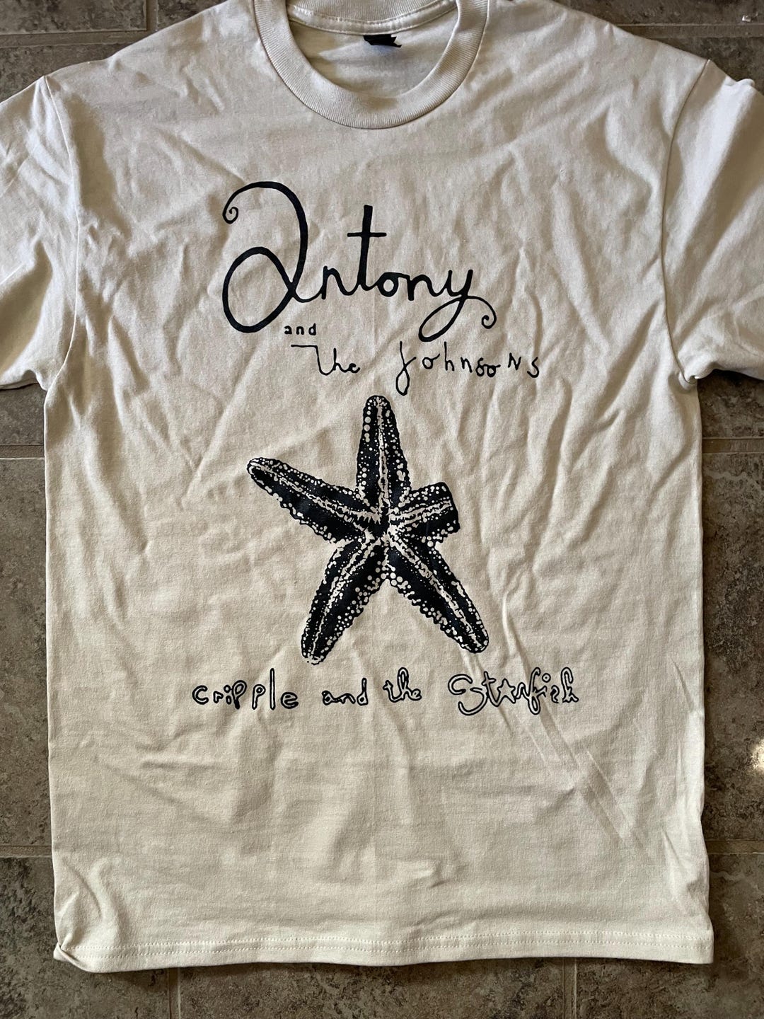 Antony and the Johnsons Shirt (sand) Rock Avantgarde Neo Folk ANOHNI ...