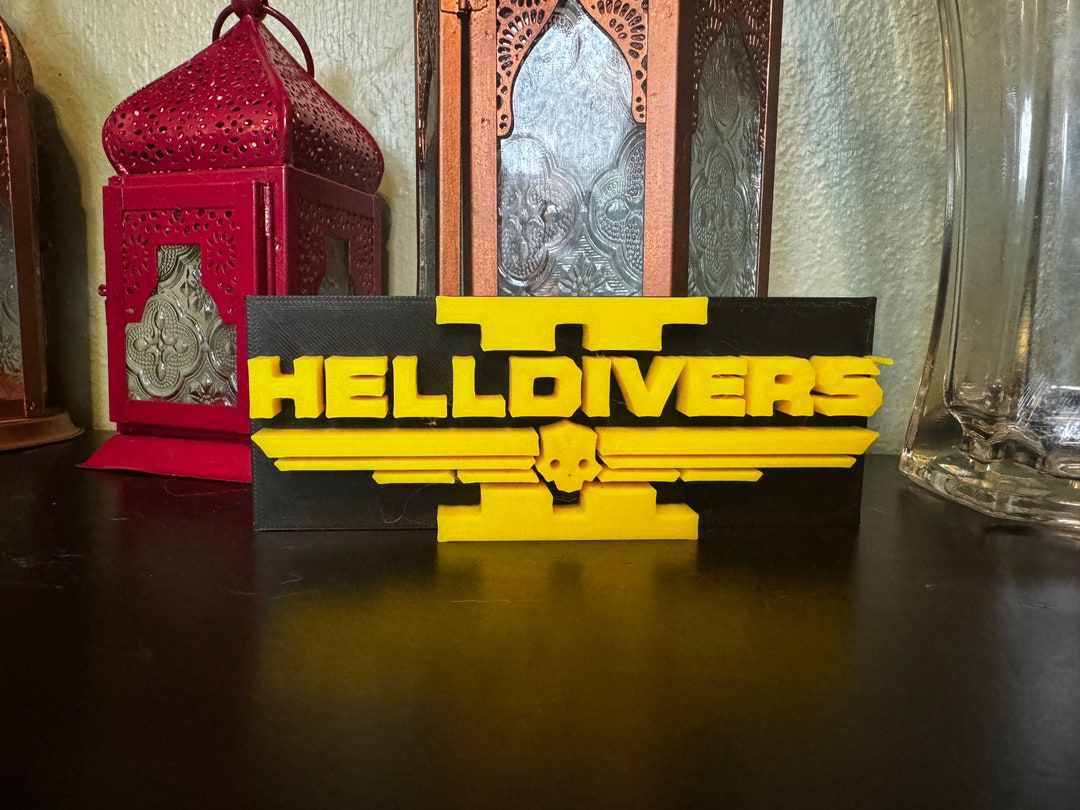 Helldivers 2 Sign: A Beacon of Galactic Bravery for Your Gaming Space ...