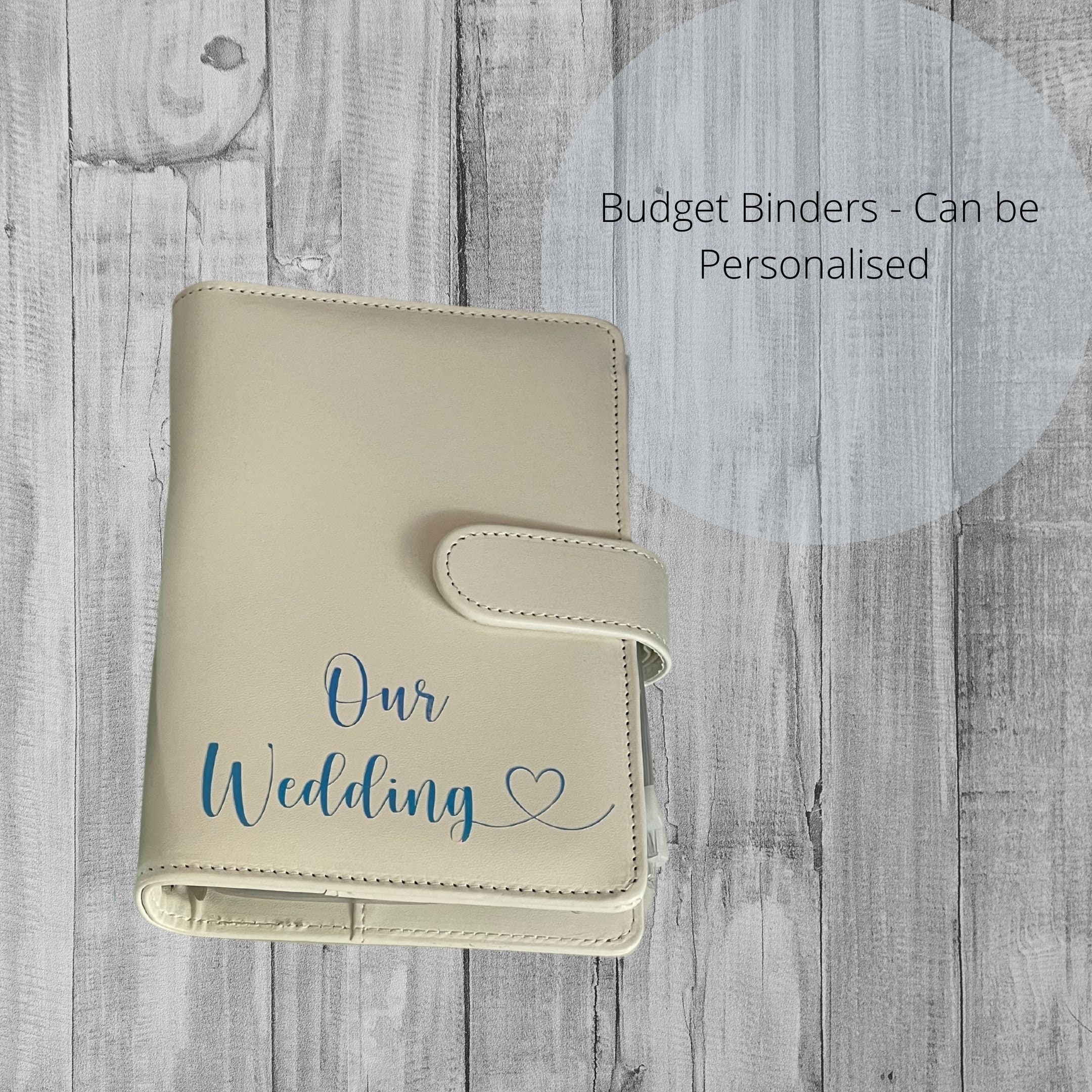 Personalised Bride to Be Budget Binder Couples Engagement A6 | Etsy UK