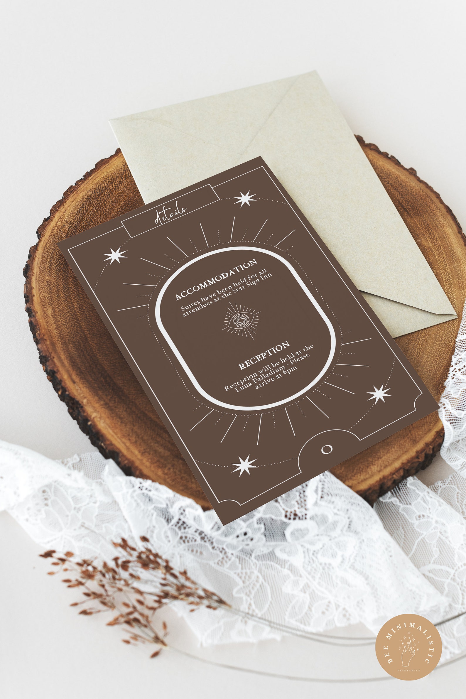 Tarot Wedding Invitations Boho Witch Wedding Wiccan Wedding - Etsy