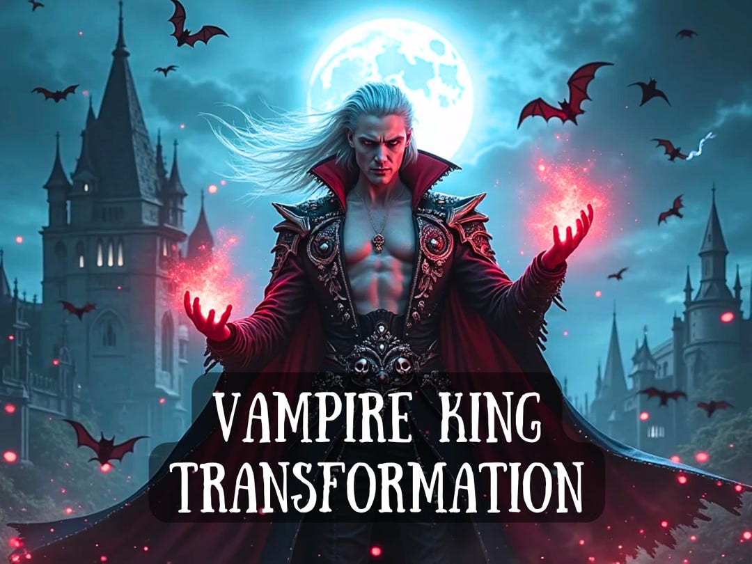 Vampire King Transformation | Become Powerful Vampire | Psychic Powers ...