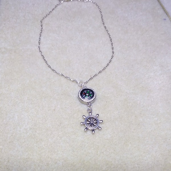 Working Compass Necklace for Women - Etsy