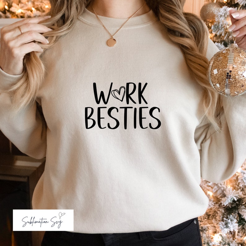 Work Besties Best Friend Svg Work Png Friendship Phrases - Etsy
