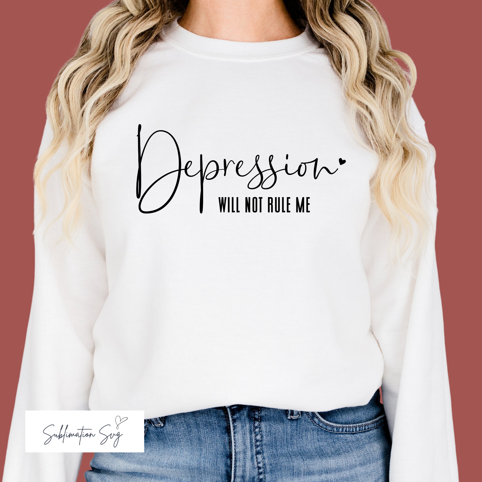 Depression Svg Mental Health Png Empower Quotes - Etsy UK
