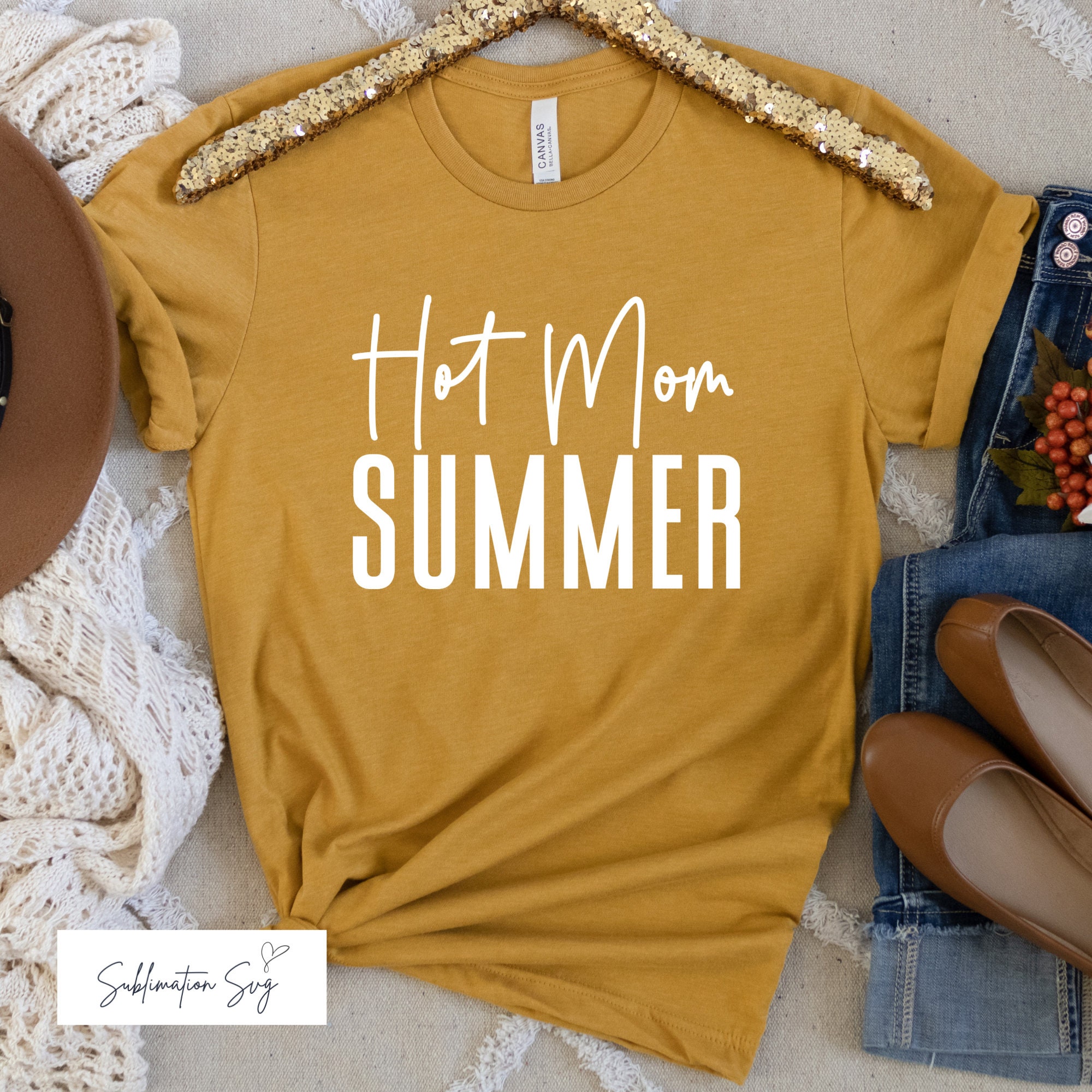 Hot Mom Summer Svg Hello Summer Svg Summer Vibes Svg Mom - Etsy