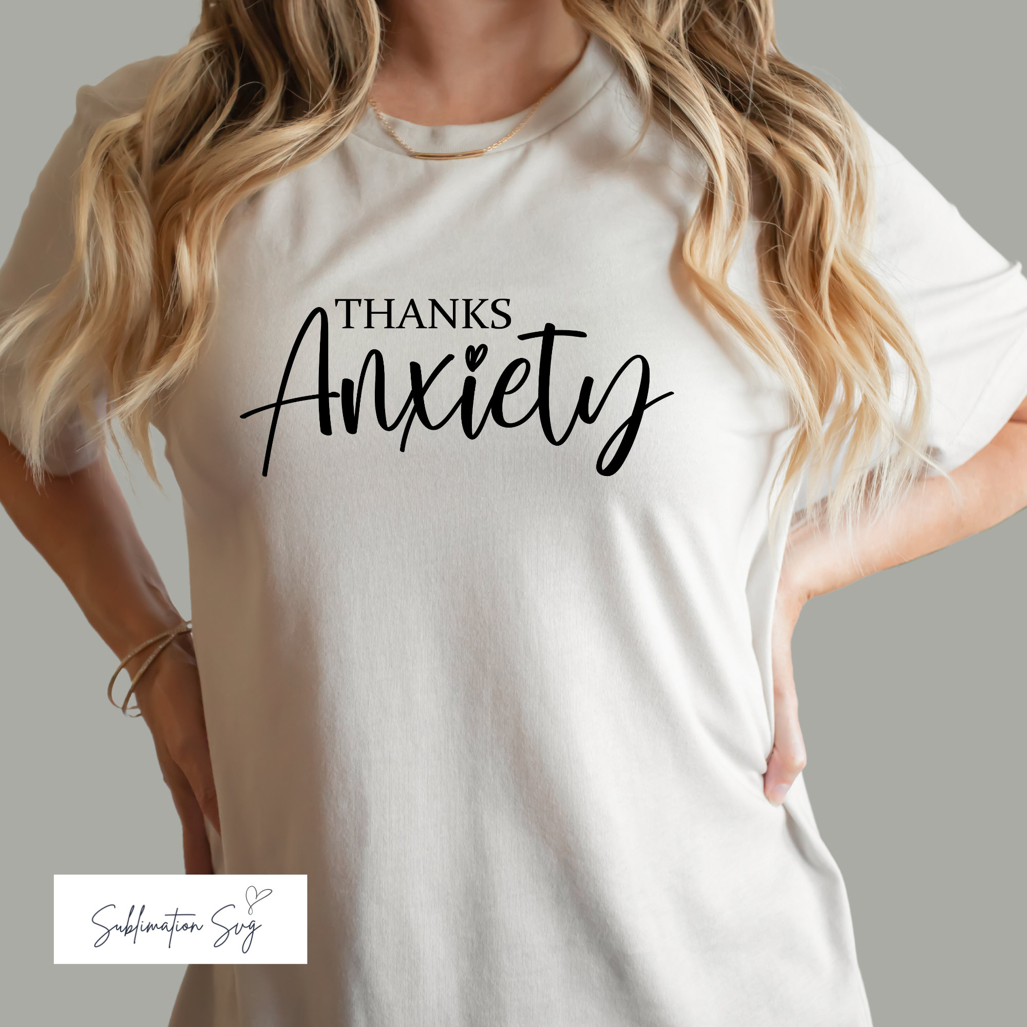 Thanks Anxiety Svg Mental Health Png Empower Quotes Inspirational T ...
