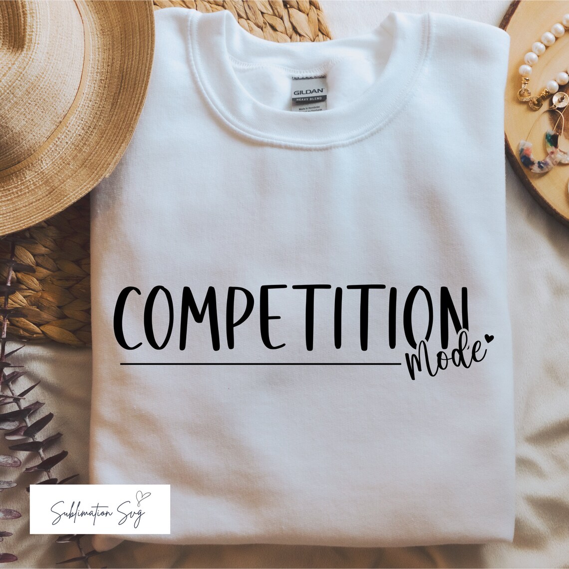 Competition Mode Cheer Svg Cheerleader Png Gymnastics Cutting File ...