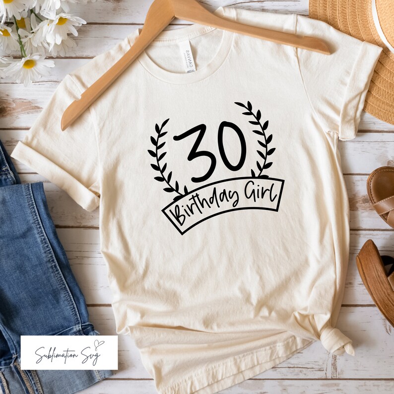 30th Birthday Svg 30 Birthday Girl Png Birthday Queen Svg - Etsy Canada