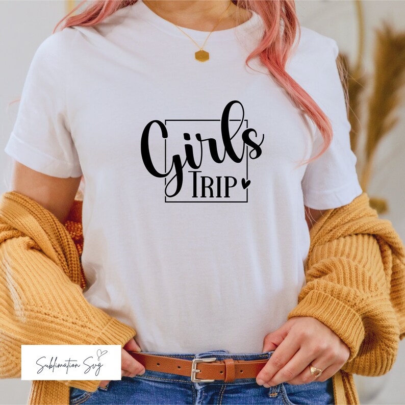 Girls Trip Svg Vacation Quotes Travel T-shirt Designs - Etsy
