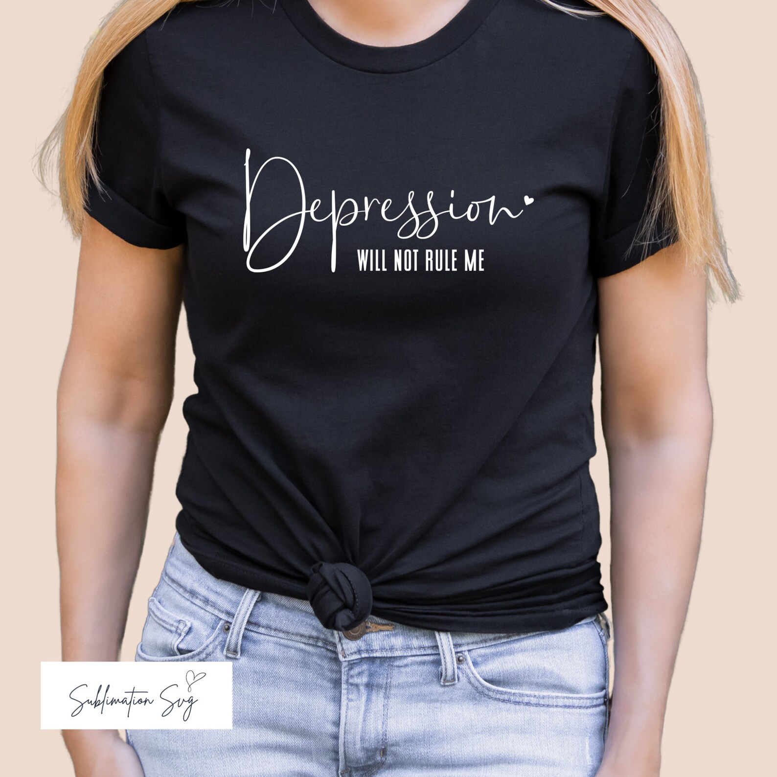 Depression Svg Mental Health Png Empower Quotes - Etsy UK