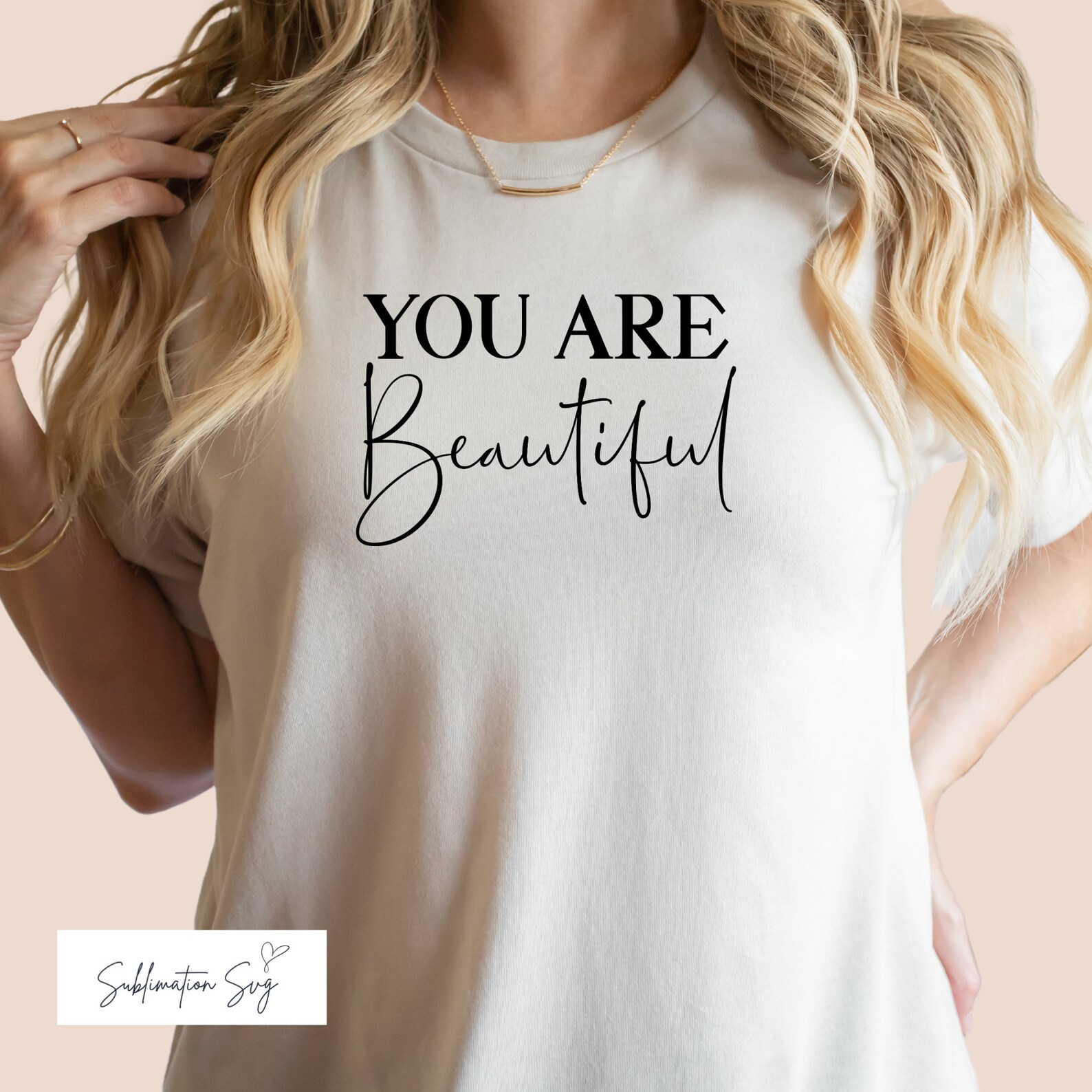 YOU ARE BEAUTIFUL Svg, Beautiful Svg, Positive Svg, Mental Health ...