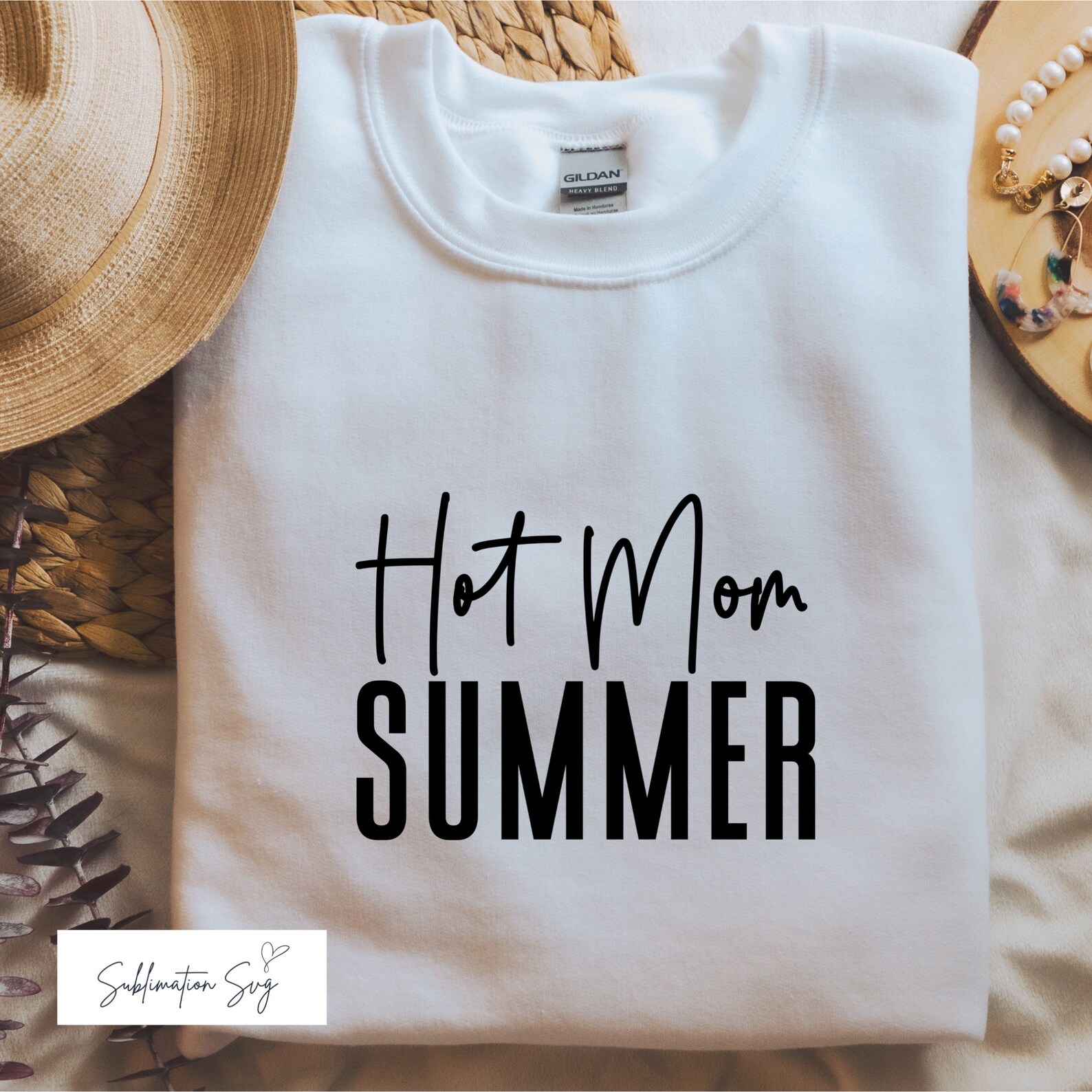 Hot Mom Summer Svg Hello Summer Svg Summer Vibes Svg Mom - Etsy