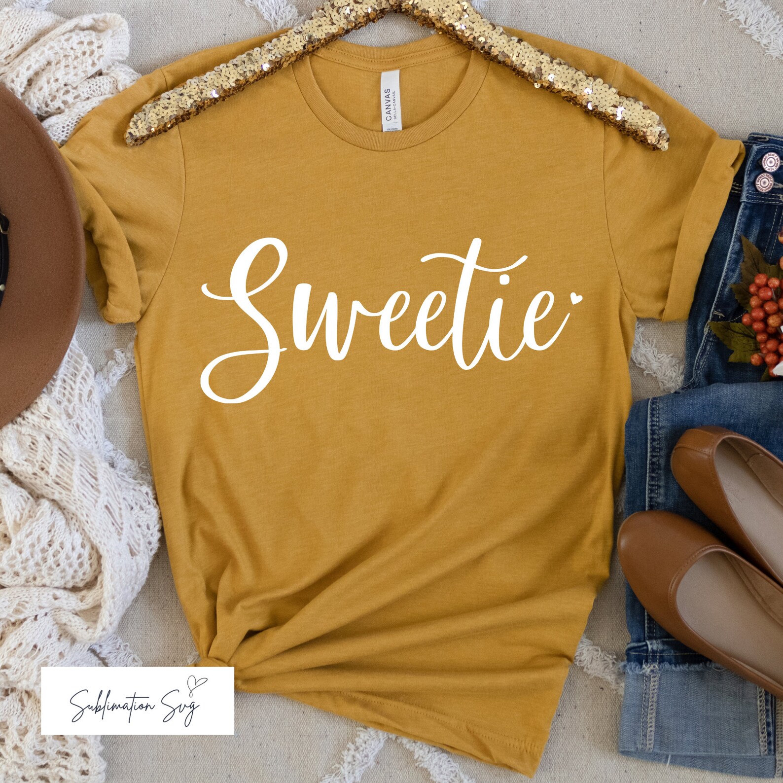 Sweetie Svg Palabras lindas Svg Eslóganes de palabras - Etsy México