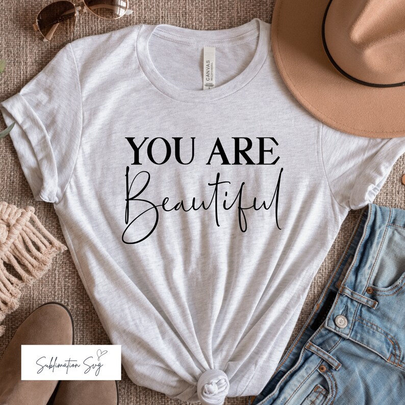 YOU ARE BEAUTIFUL Svg Beautiful Svg Positive Svg Mental - Etsy