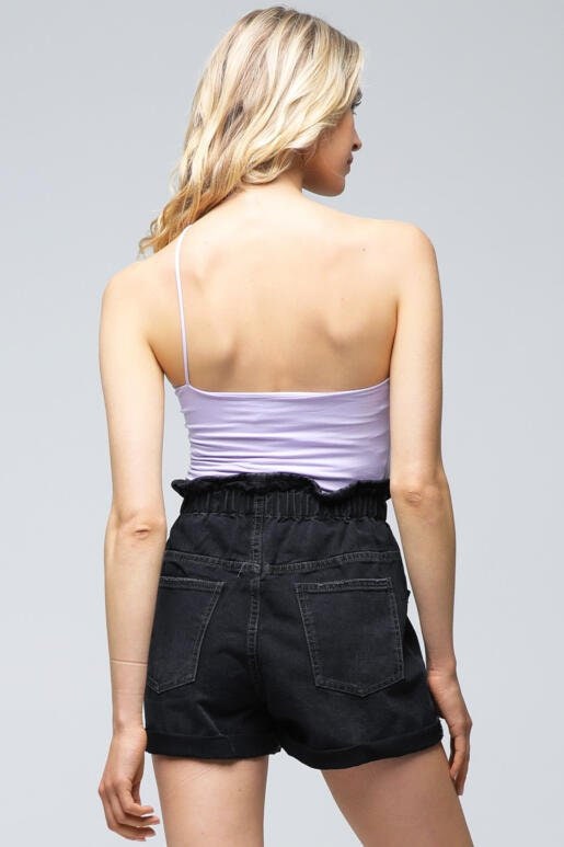 One Shoulder Spaghetti Strap Top - Etsy UK