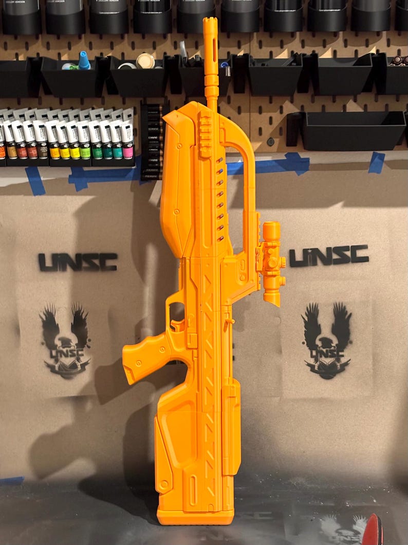 Halo BR75 Battle Rifle Cosplay UNSC Weapon Replica Prop | ODST - Etsy
