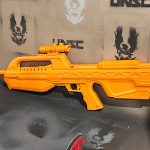 Halo BR75 Battle Rifle Cosplay UNSC Weapon Replica Prop | ODST - Etsy
