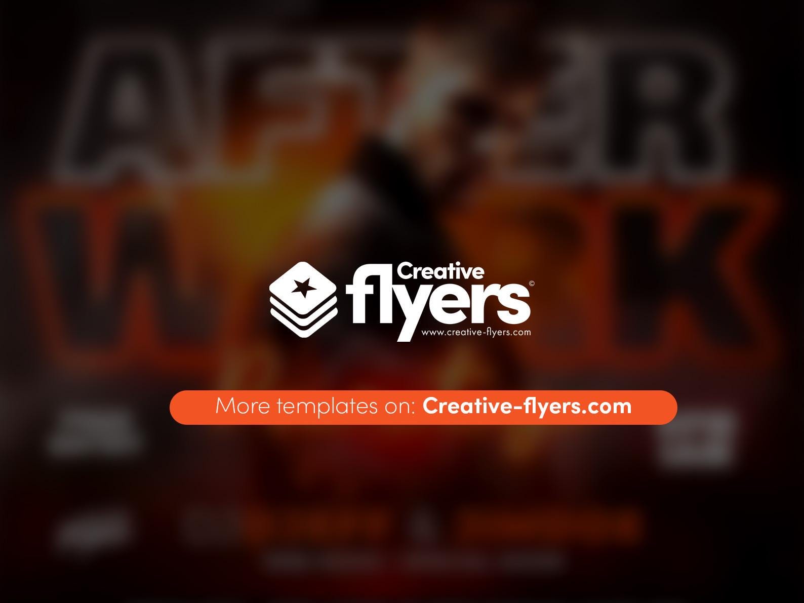 Night Club Flyer 4x4 Photoshop Design Editable Flyer Instant Download ...