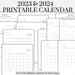 Printable Editable 2023-2024 School Planner School Calendar School ...