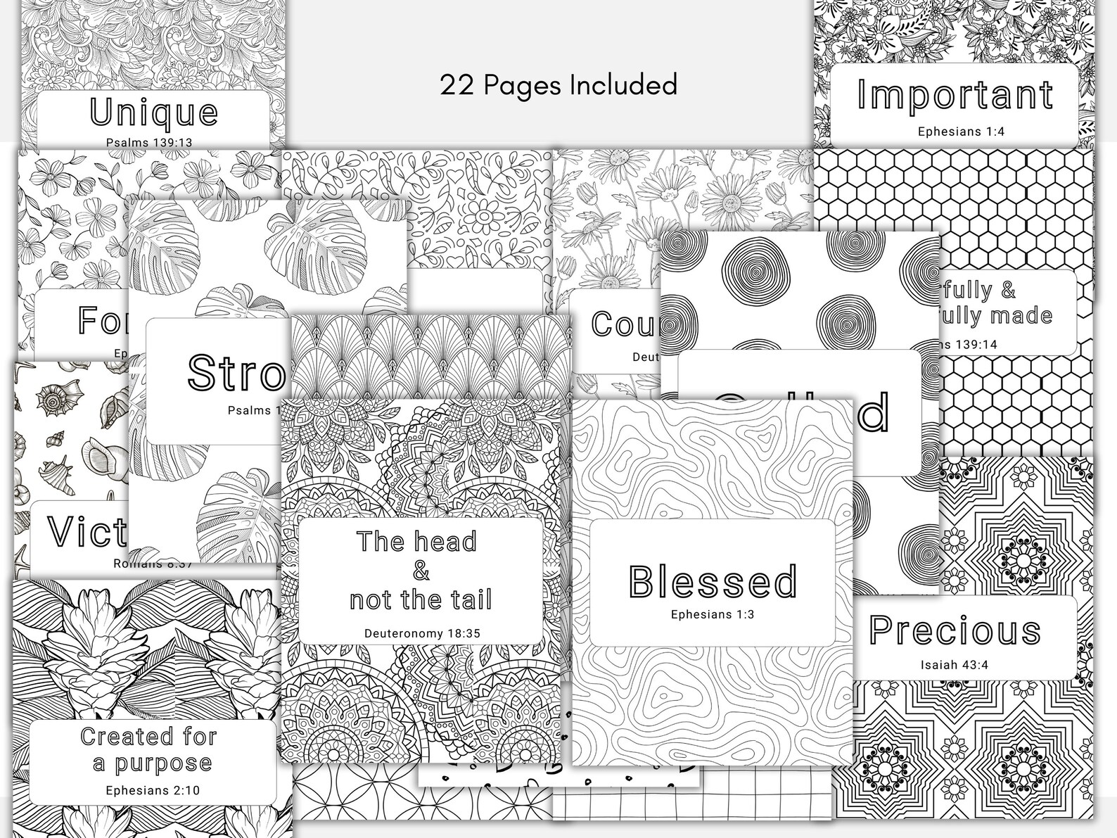 Identity in Christ Coloring Pages Activity Pages for Kids Coloring ...