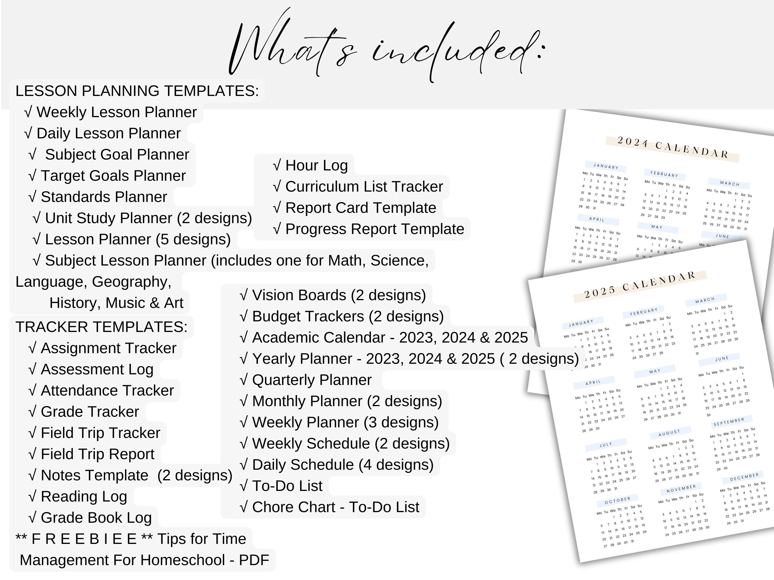 Homeschool Planner Printable 100 Pages Instant Download Homeschool ...